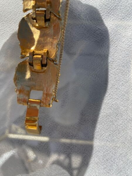 Vintage Trifari Chunky Gold Rhinestone Watch → Hotbox Vintage