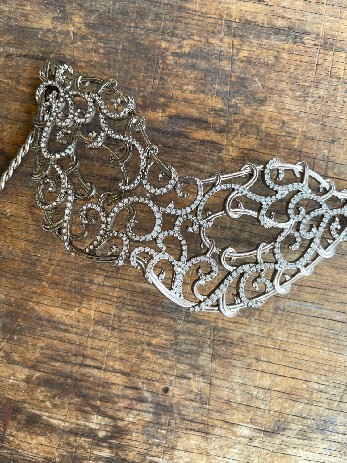 Swarovski Crystal Masquerade Mask → Hotbox Vintage